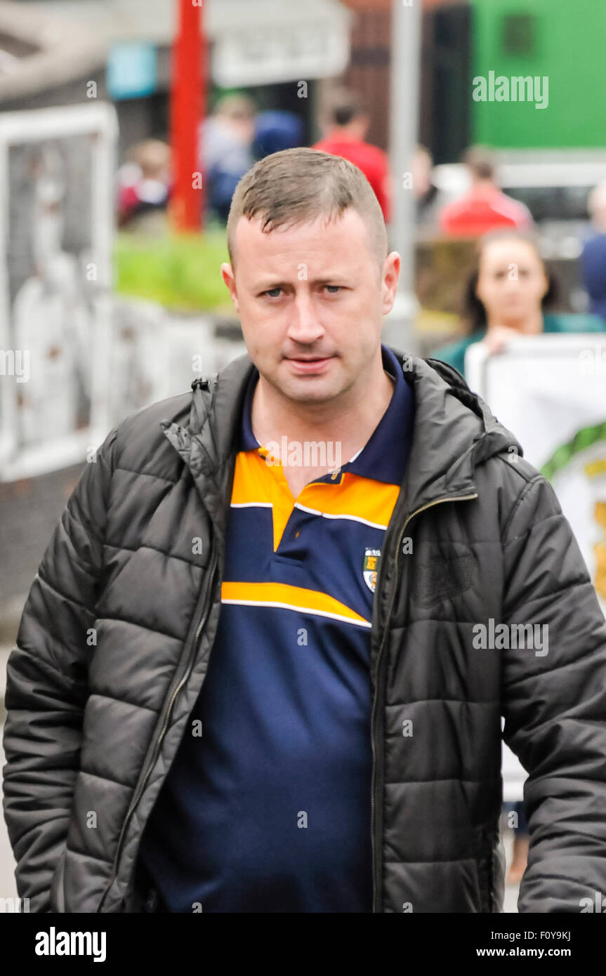 Belfast, Northern Ireland. 23 Aug 2015 - Carl Reilly, chairperson for ...