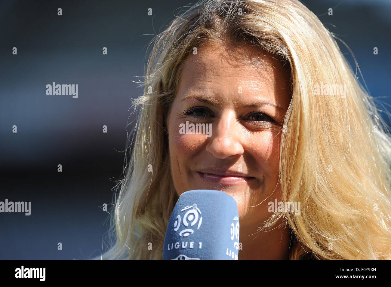 Astrid BARD - 22.08.2015 - Lyon/Rennes - 3eme journee de Ligue 1.Photo ...