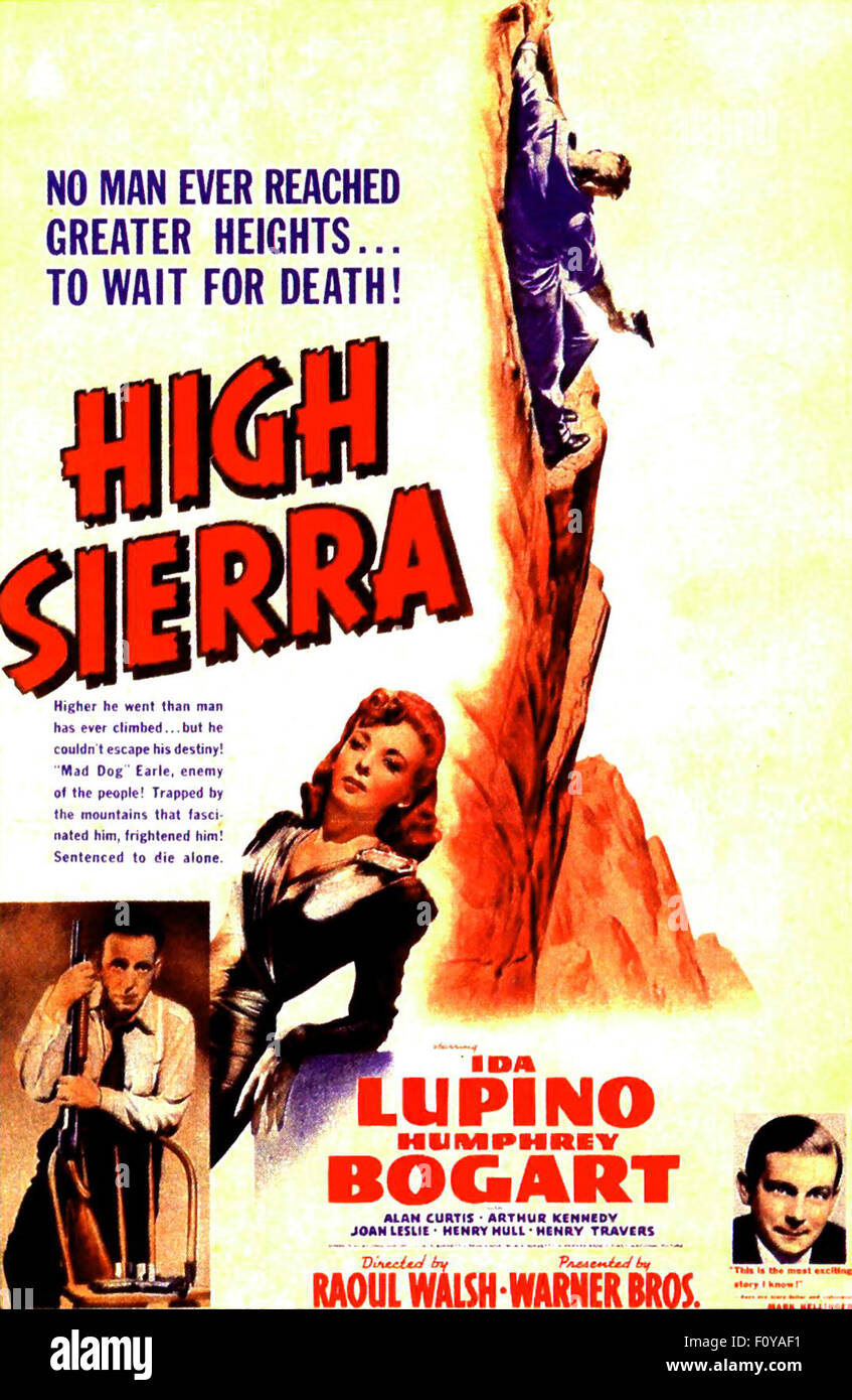 High sierra movie poster hi-res stock photography and images - Alamy
