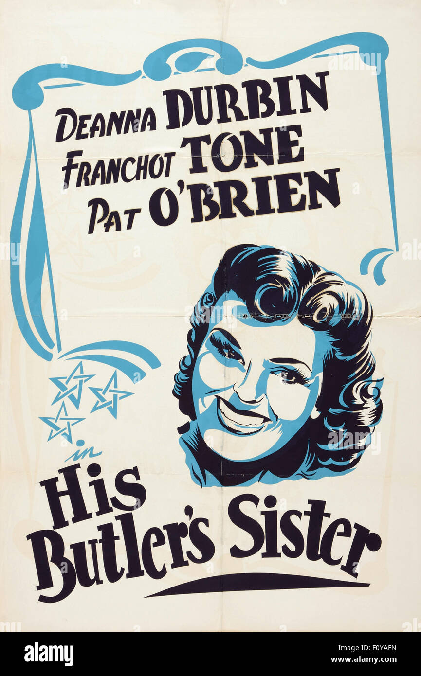 His butlers sister hi-res stock photography and images - Alamy