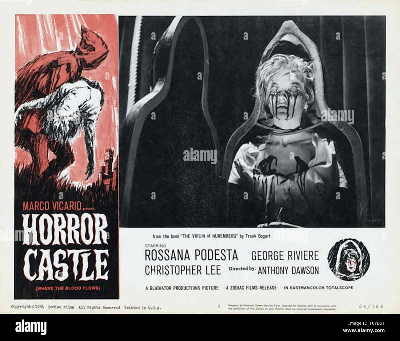 Horror castle 07 movie poster hi-res stock photography and images - Alamy