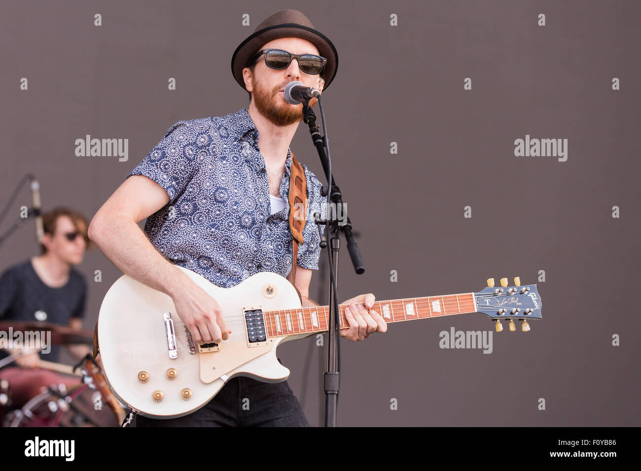 Wantagh, New York, USA. 23rd Aug, 2015. Musician DAVE MUNRO of Air ...
