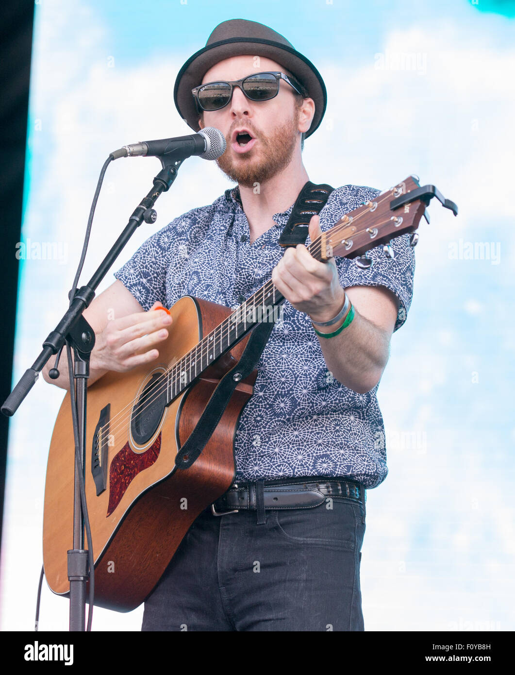 Wantagh, New York, USA. 23rd Aug, 2015. Musician DAVE MUNRO of Air ...
