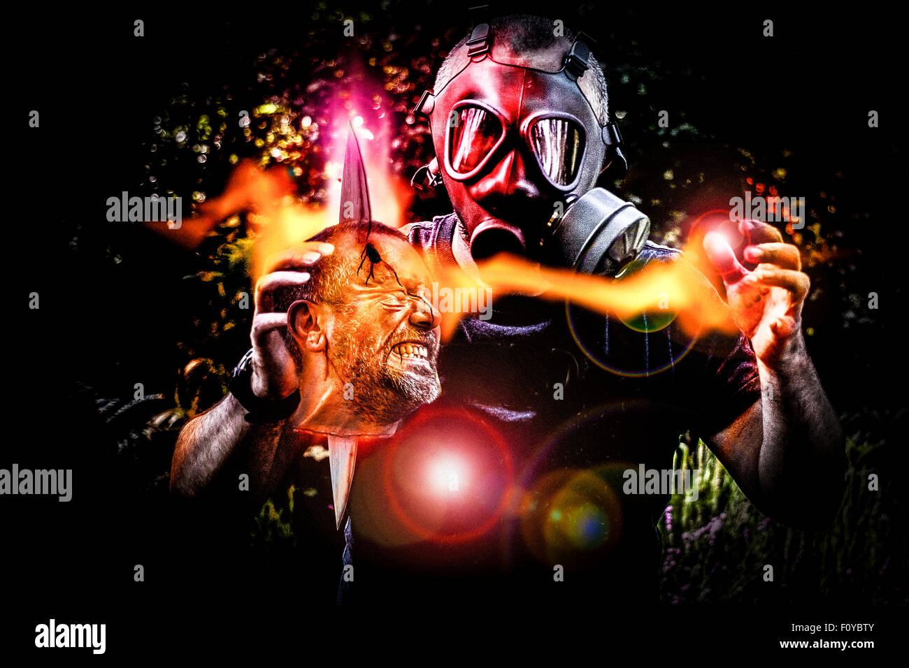 Demon Head Mask Stock Photos & Demon Head Mask Stock Images - Alamy