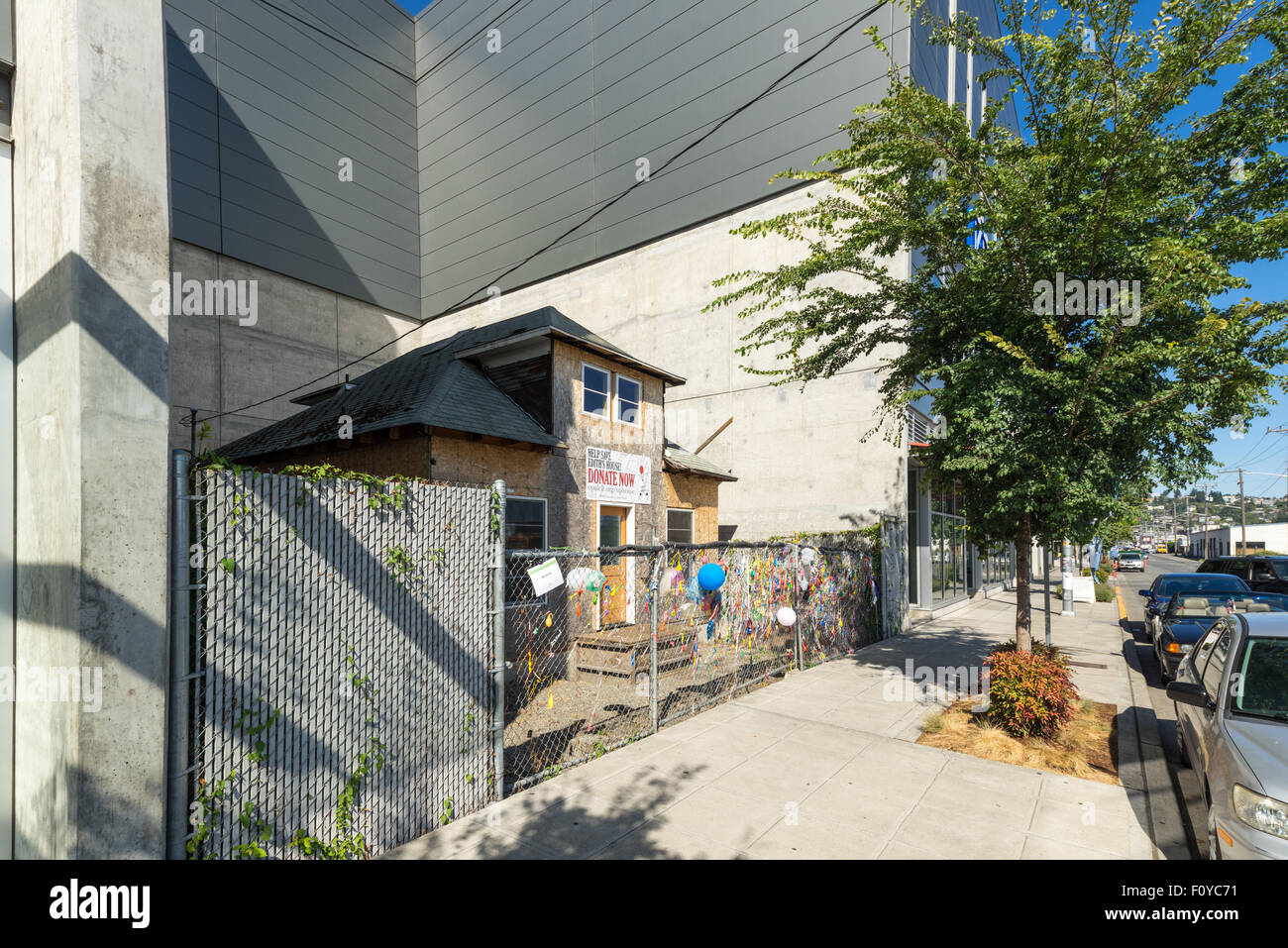 Edith Macefield House, Seattle Stock Photo - Alamy