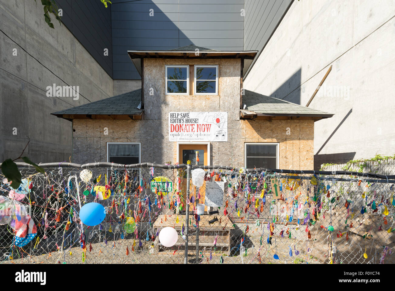 Edith Macefield House, Seattle Stock Photo - Alamy