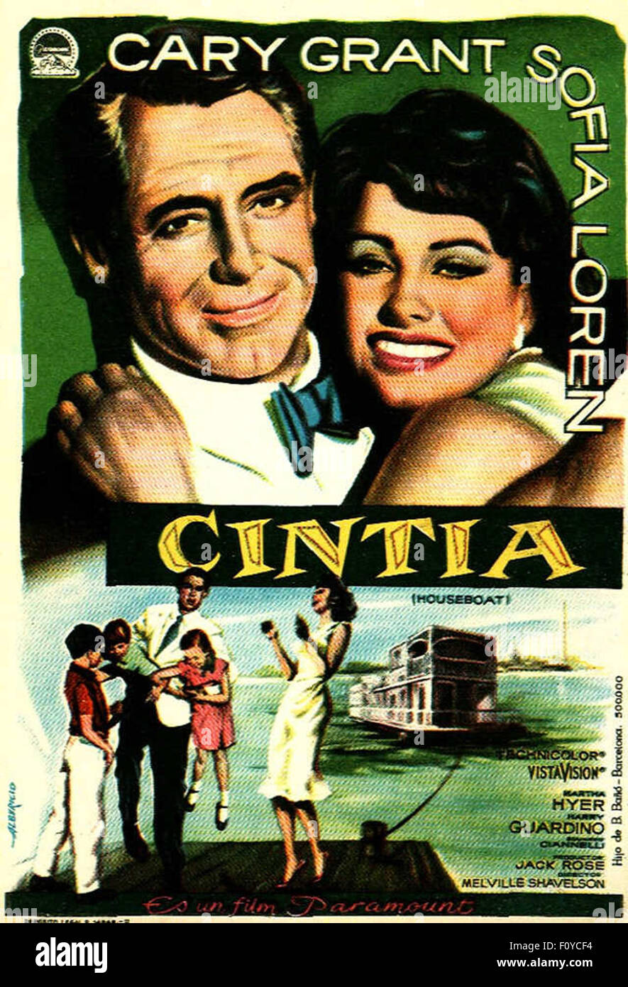 Houseboat Movie Poster