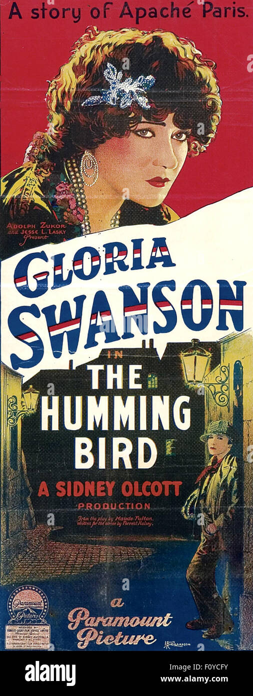 Humming Bird The - 06 - Movie Poster Stock Photo - Alamy