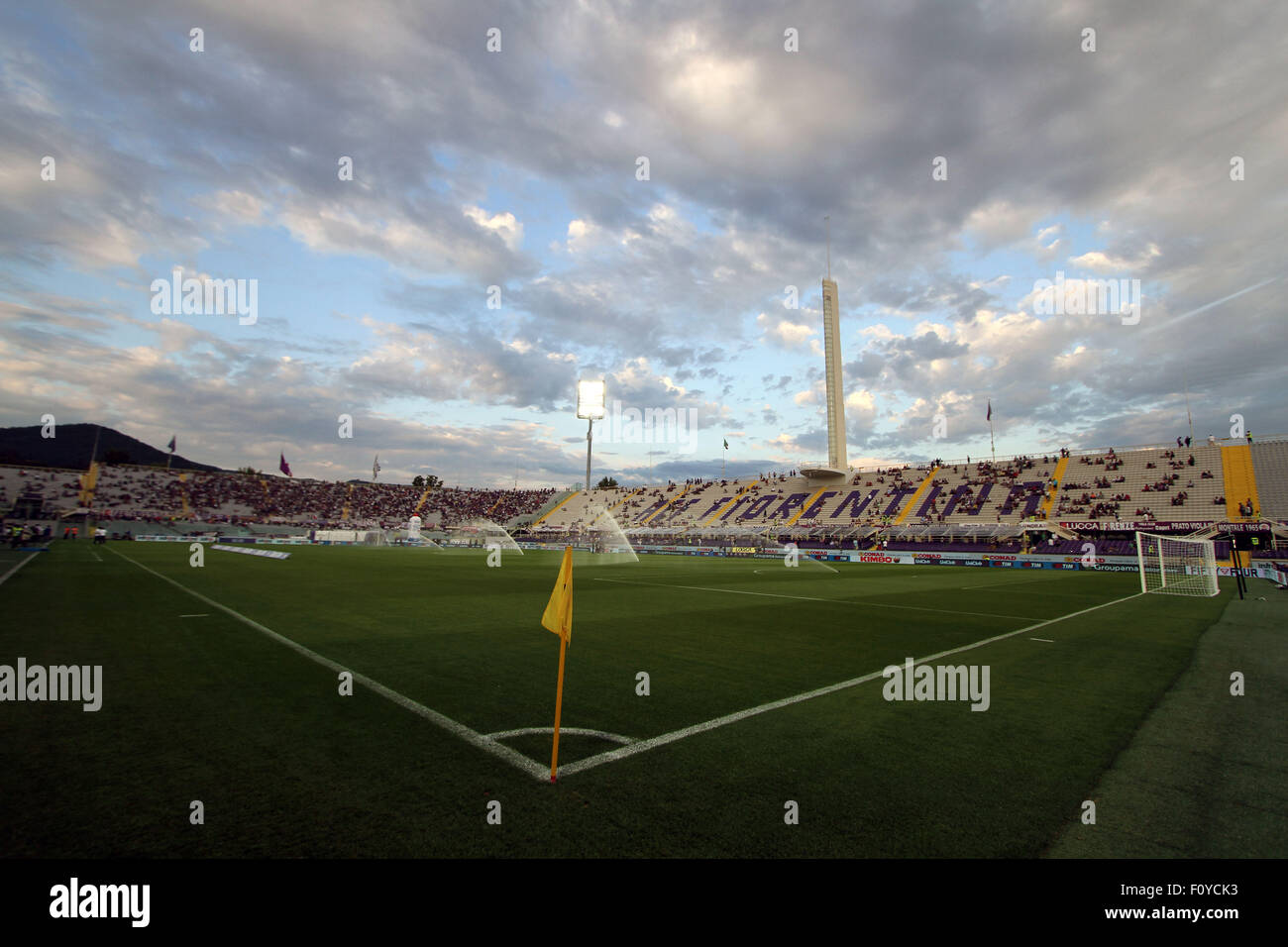Florence, Italy. 23rd Aug, 2015. A general view of Artemio Franchi ...
