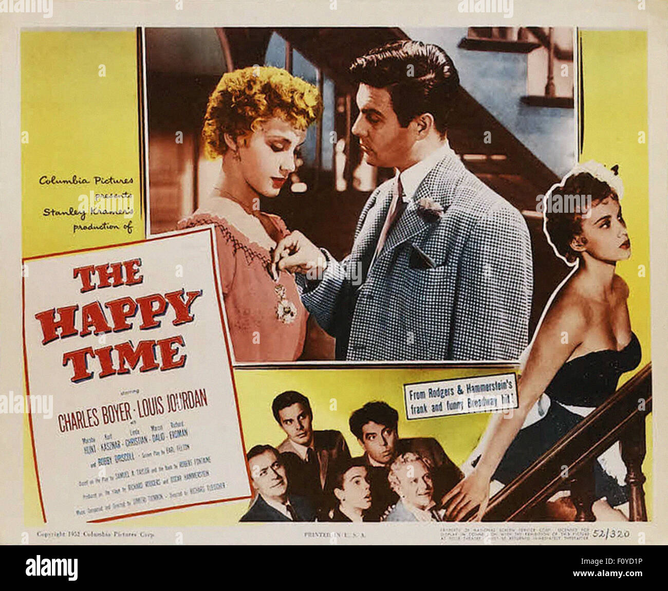 The Happy Time - 01 - Movie Poster Stock Photo - Alamy