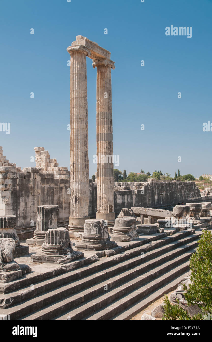 Ancient Temple of Apollo in Didyma, Turkey Stock Photo - Alamy