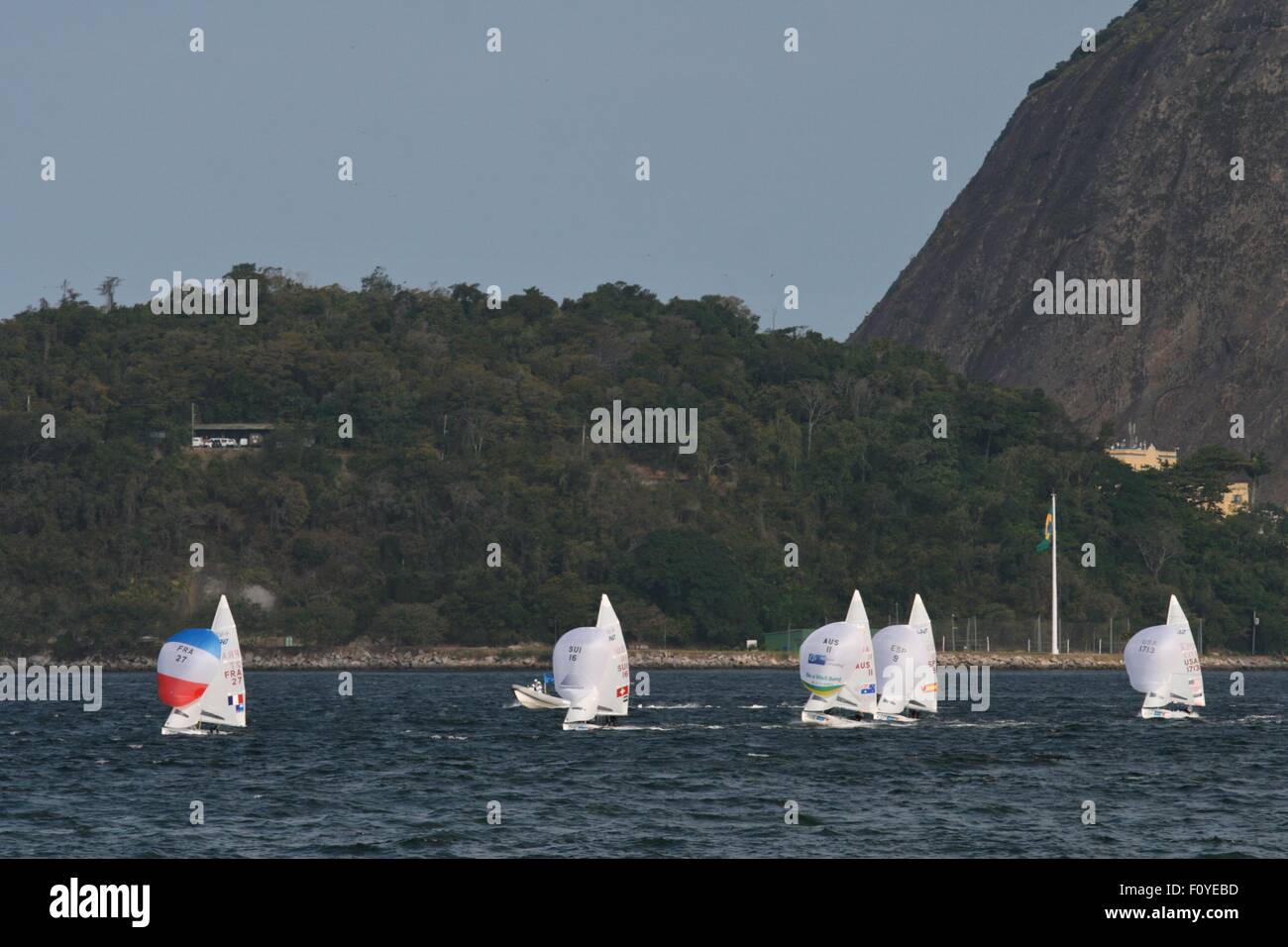 Rio de Janeiro, Brazil. 22nd Aug, 2015. Rio 2016 Sailing Test Event ...