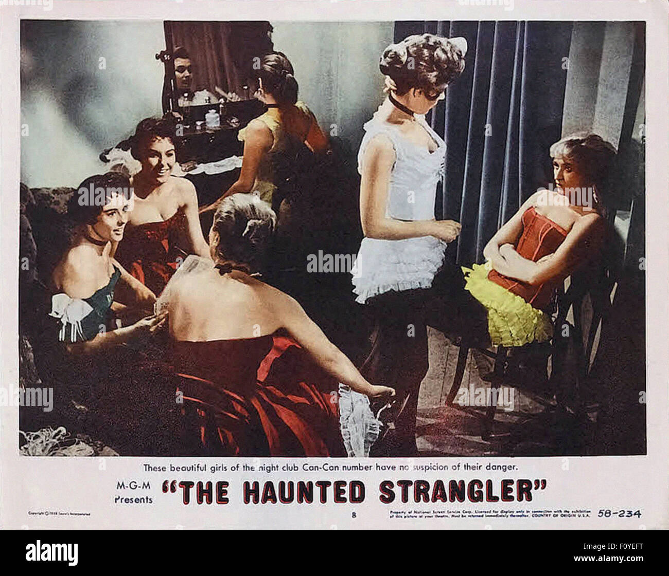 The Haunted Strangler - 10 - Movie Poster Stock Photo - Alamy