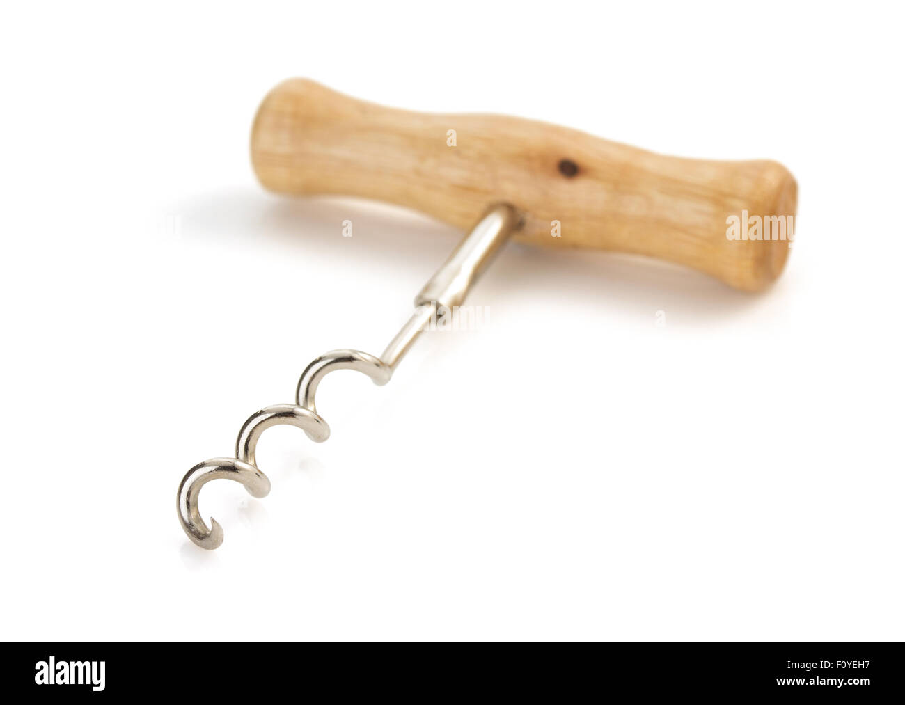 corkscrew isolated on white background Stock Photo - Alamy