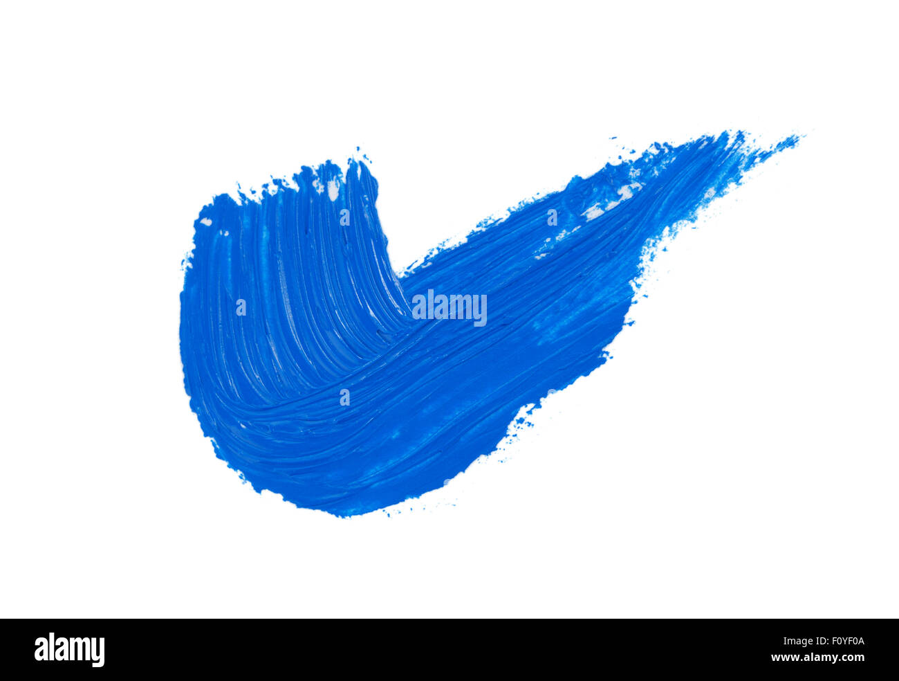 oil paint spot isolated on white background Stock Photo - Alamy