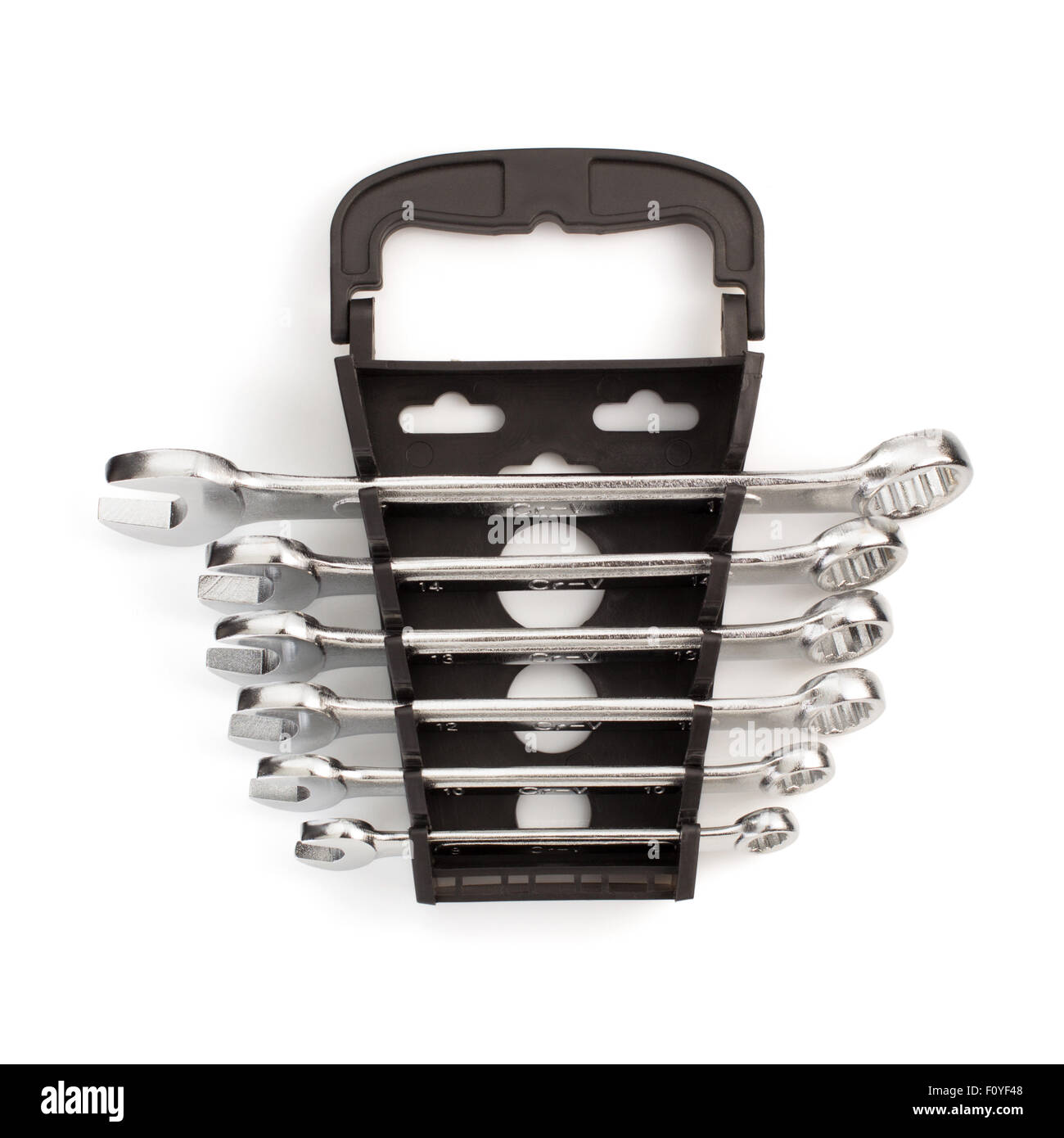 wrench tool isolated on white background Stock Photo - Alamy