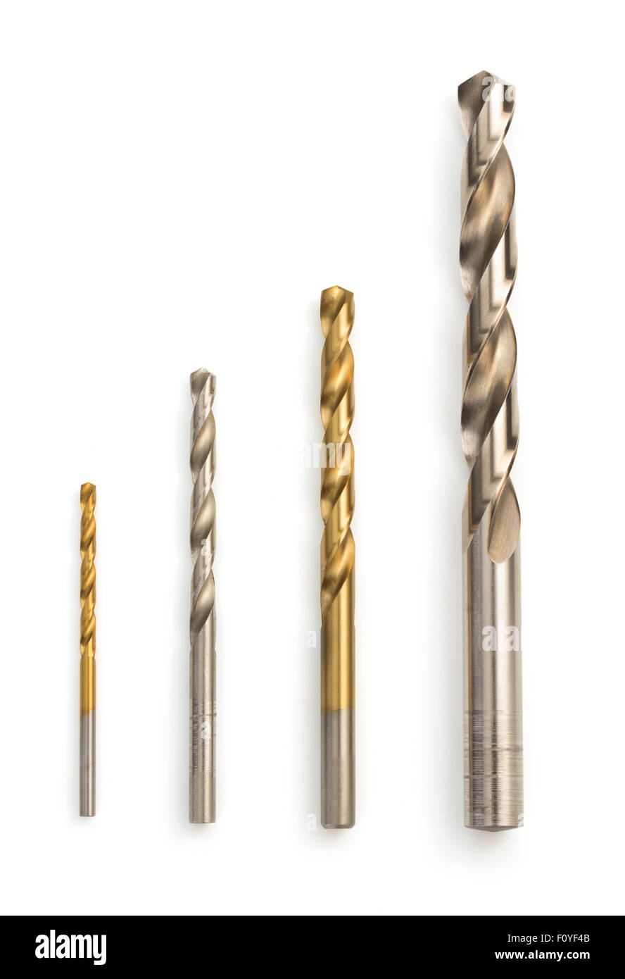 drill bit isolated on white background Stock Photo - Alamy