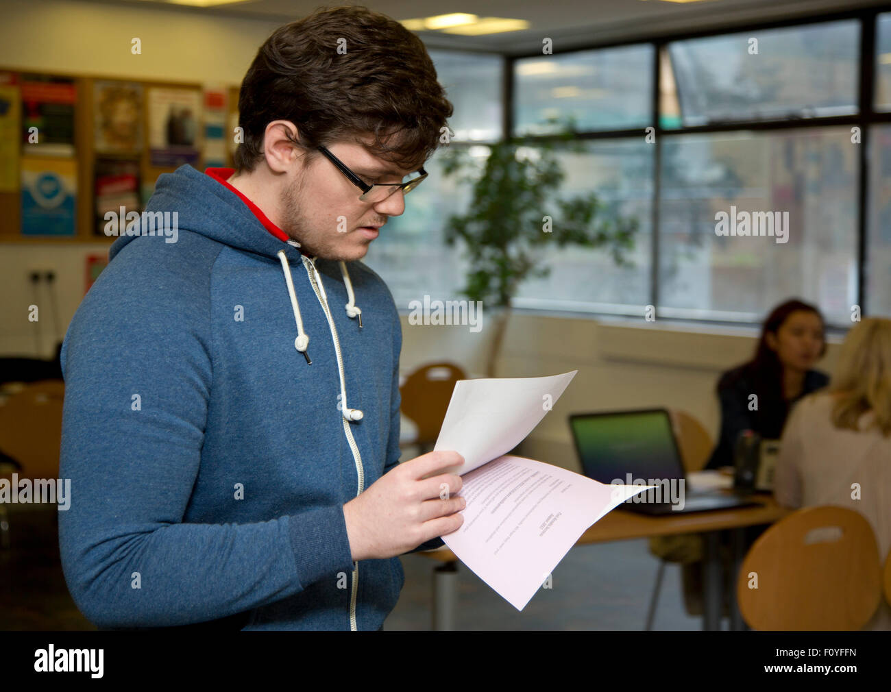 Student disappointed exam results hi-res stock photography and images ...