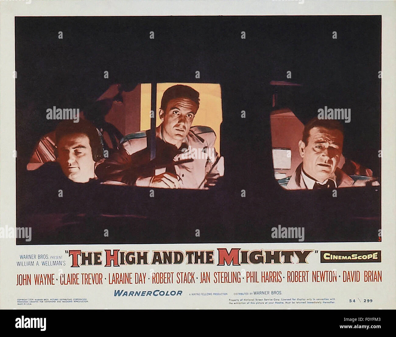 the High and the Mighty 03 - Movie Poster Stock Photo - Alamy