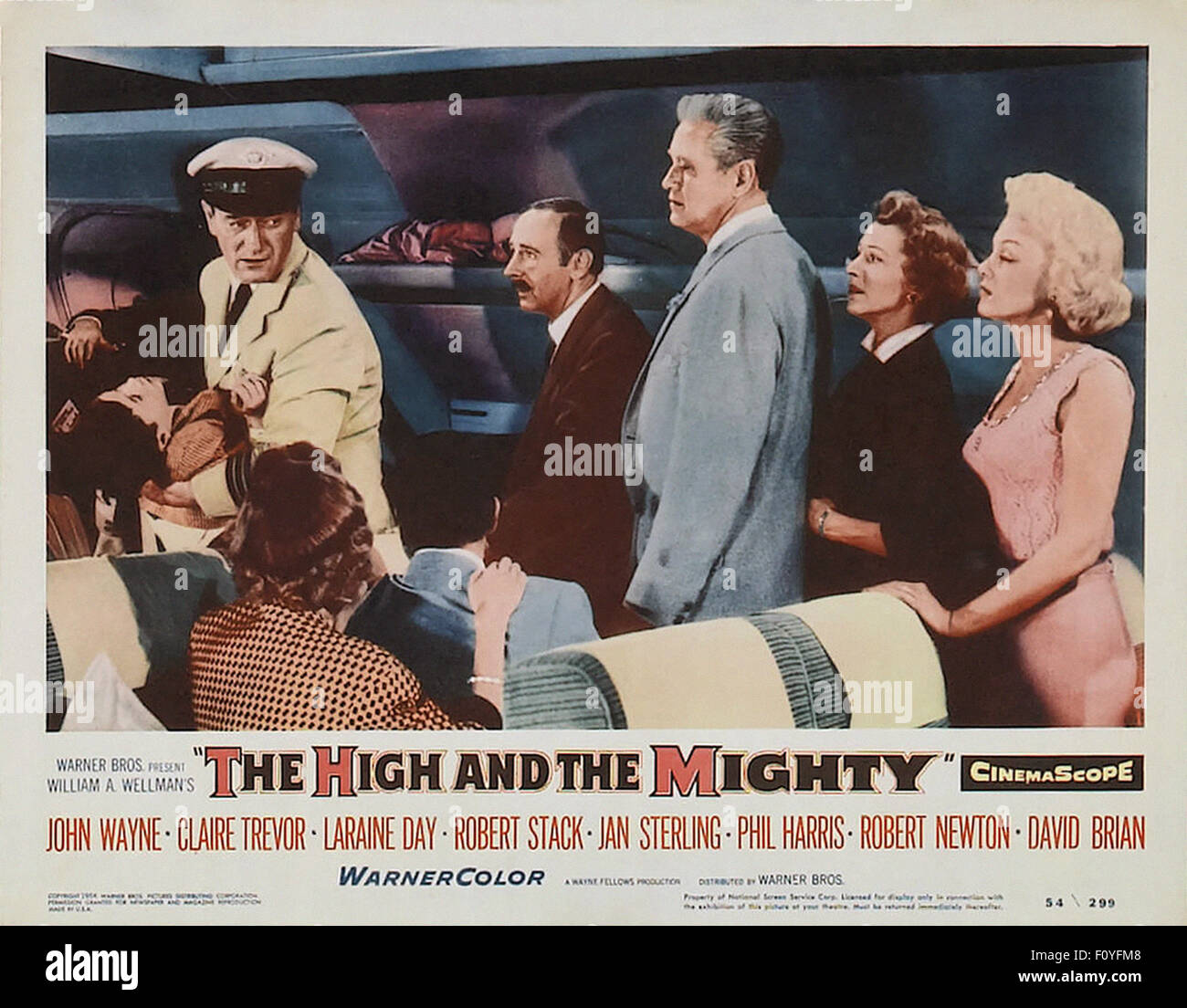 the High and the Mighty 04 - Movie Poster Stock Photo - Alamy