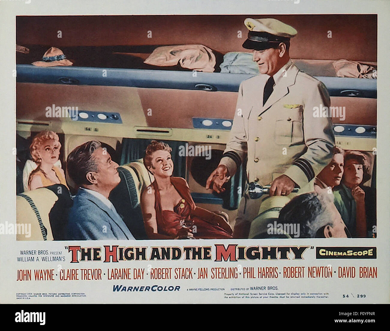 the High and the Mighty 09 - Movie Poster Stock Photo - Alamy