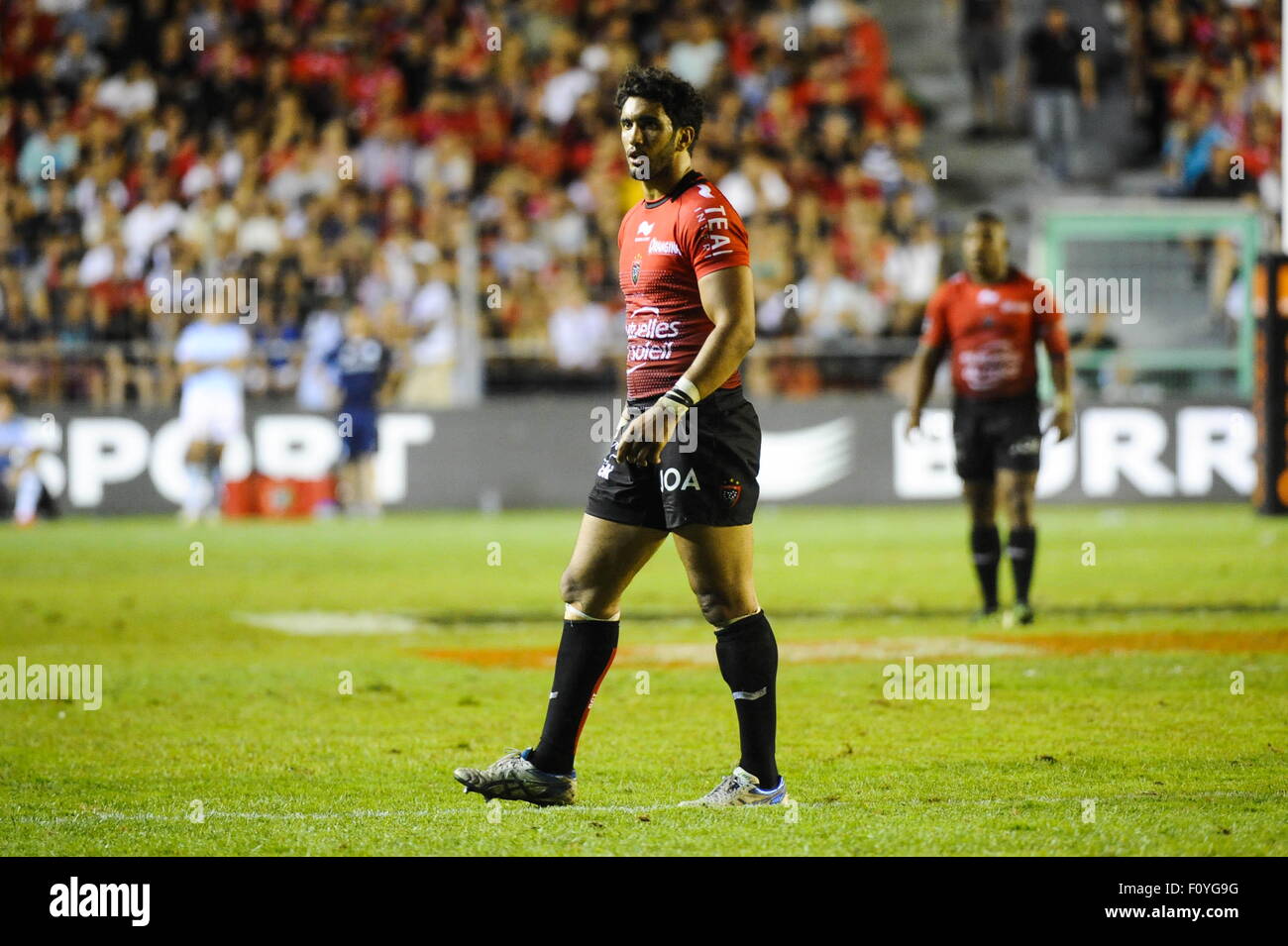 Maxime MERMOZ - 21.08.2015 - Toulon/Racing 92 - 1ere journee Top 14 ...