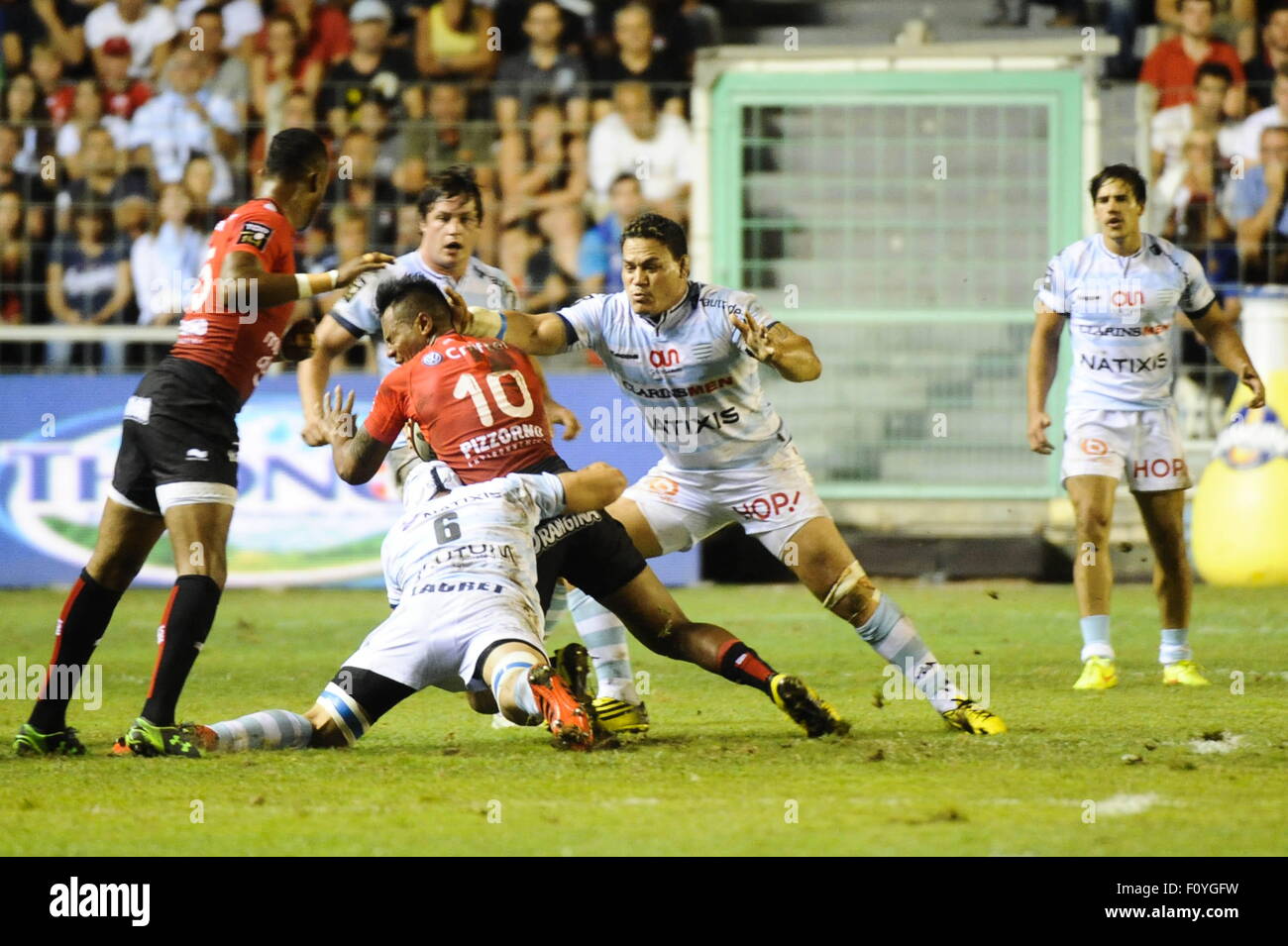 Ulupano SEUTENI/Chris MASOE - 21.08.2015 - Toulon/Racing 92 - 1ere ...