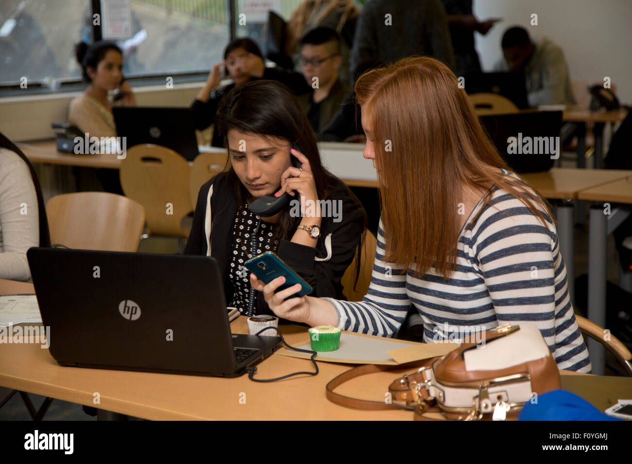 University and college clearing process hi-res stock photography and ...