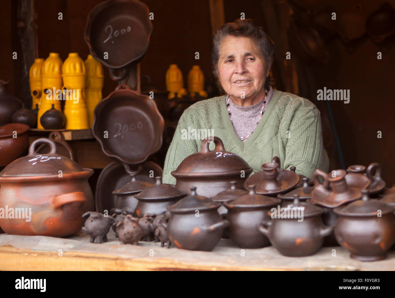 Chile pottery hi-res stock photography and images - Alamy