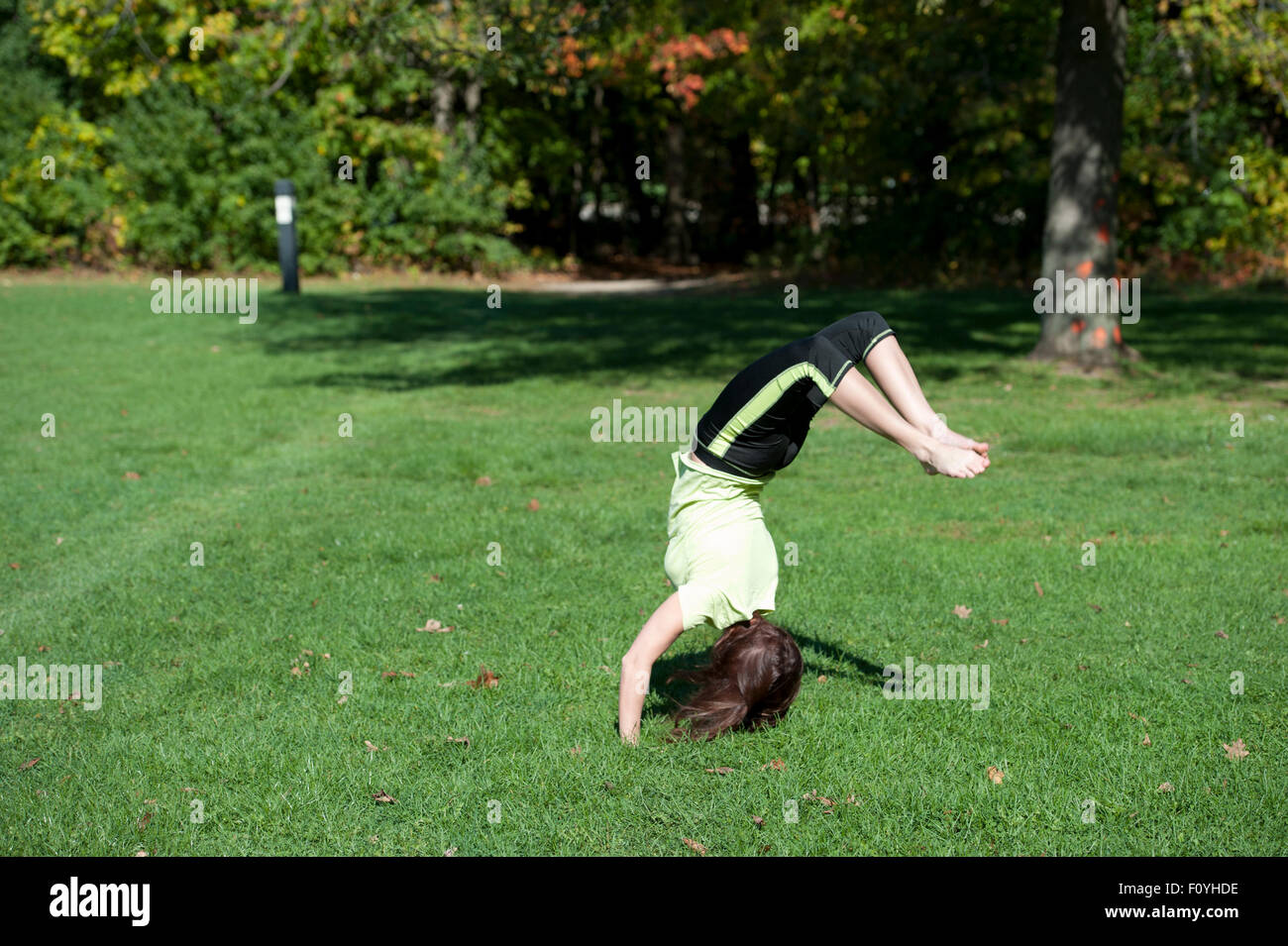Spring gymnastics hi-res stock photography and images - Alamy