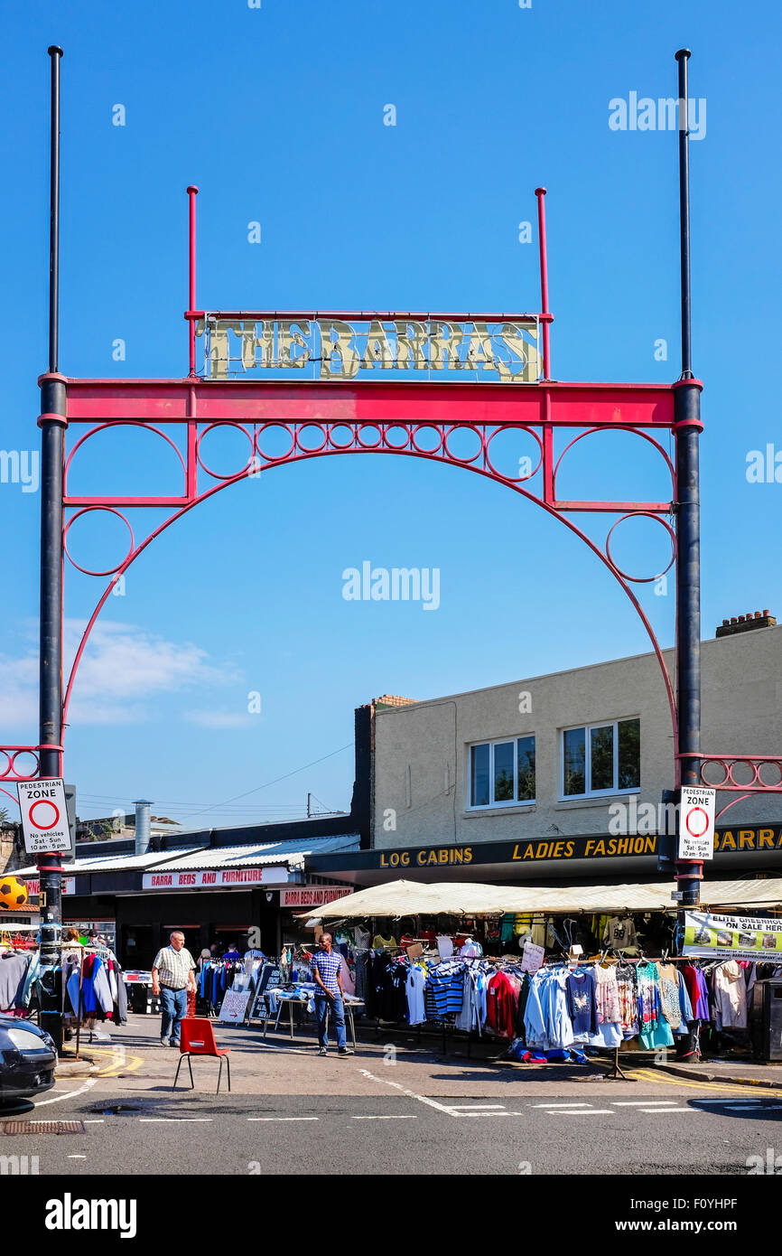 Glasgow barras sign hi-res stock photography and images - Alamy