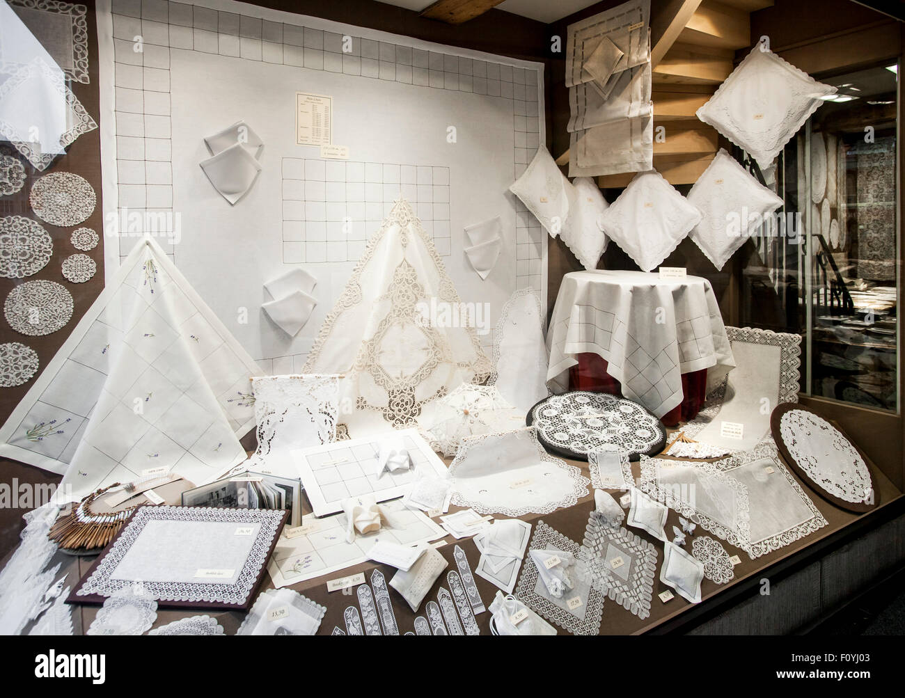 Bruges lace center hi-res stock photography and images - Alamy