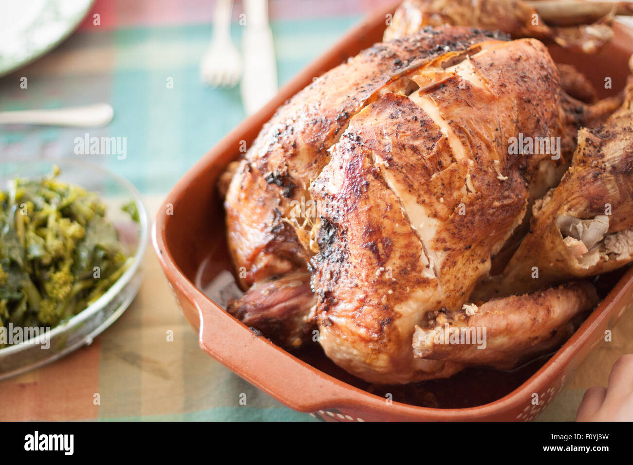 Roasted turkey hi-res stock photography and images - Alamy