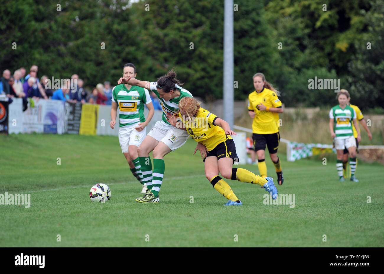 Sherborne, England. 23rd August 2015. 16 year old Mollie Rouse (Centre ...
