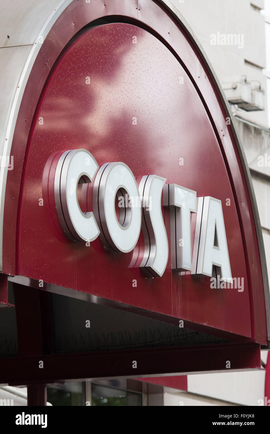 Costa logo hi-res stock photography and images - Alamy