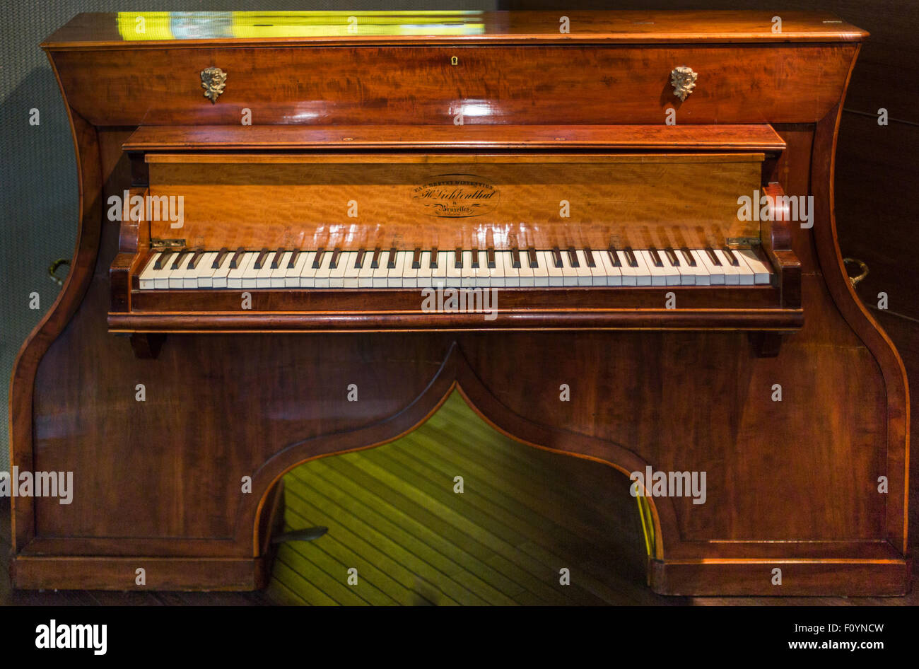 Antique keyboard instrument at the Museum of Musical Instruments ...