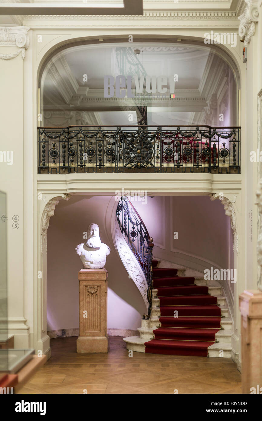 BELvue Museum interior, Brussels, Belgium Stock Photo - Alamy