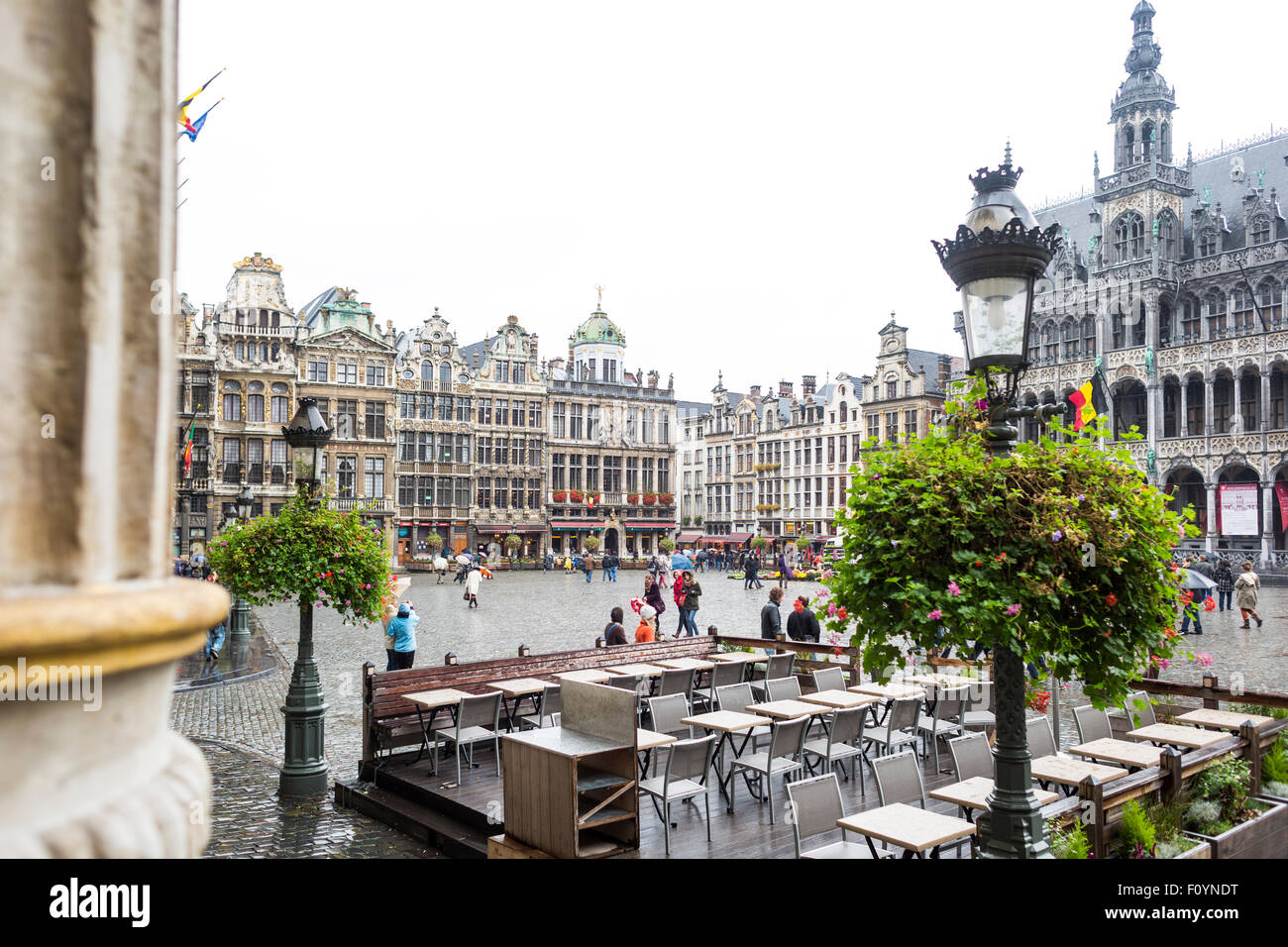 Grande Place, central square in Brussels, Belgium Stock Photo - Alamy