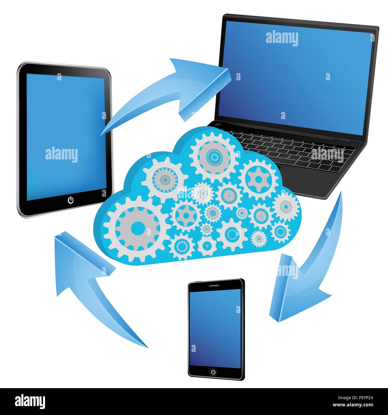 Communication between devices hi-res stock photography and images - Alamy