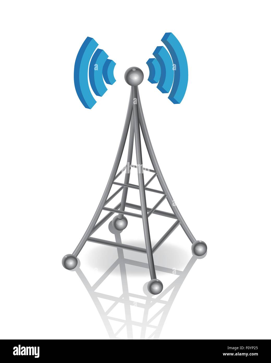 Antenna vector vectors hi-res stock photography and images - Alamy