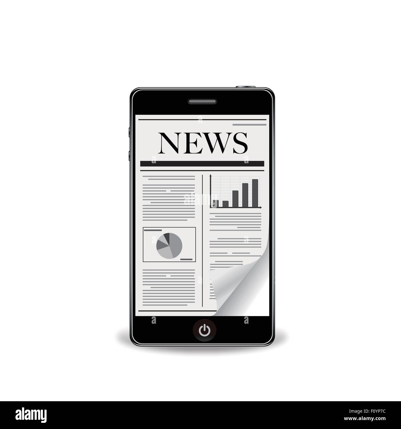 Telephone newspaper hi-res stock photography and images - Alamy