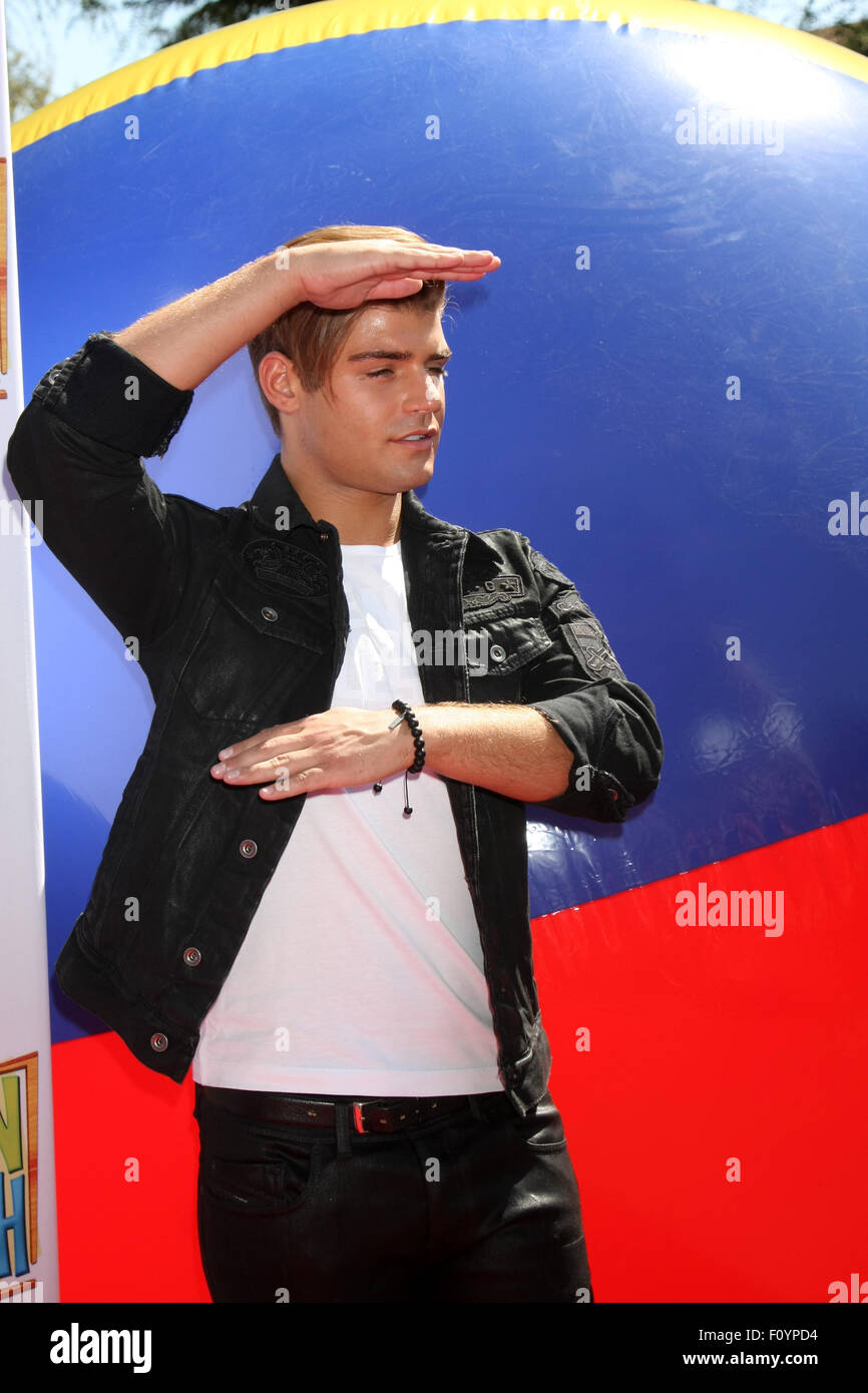Teen Beach 2 Movie Premiere Screening Featuring: Garrett Clayton Where ...