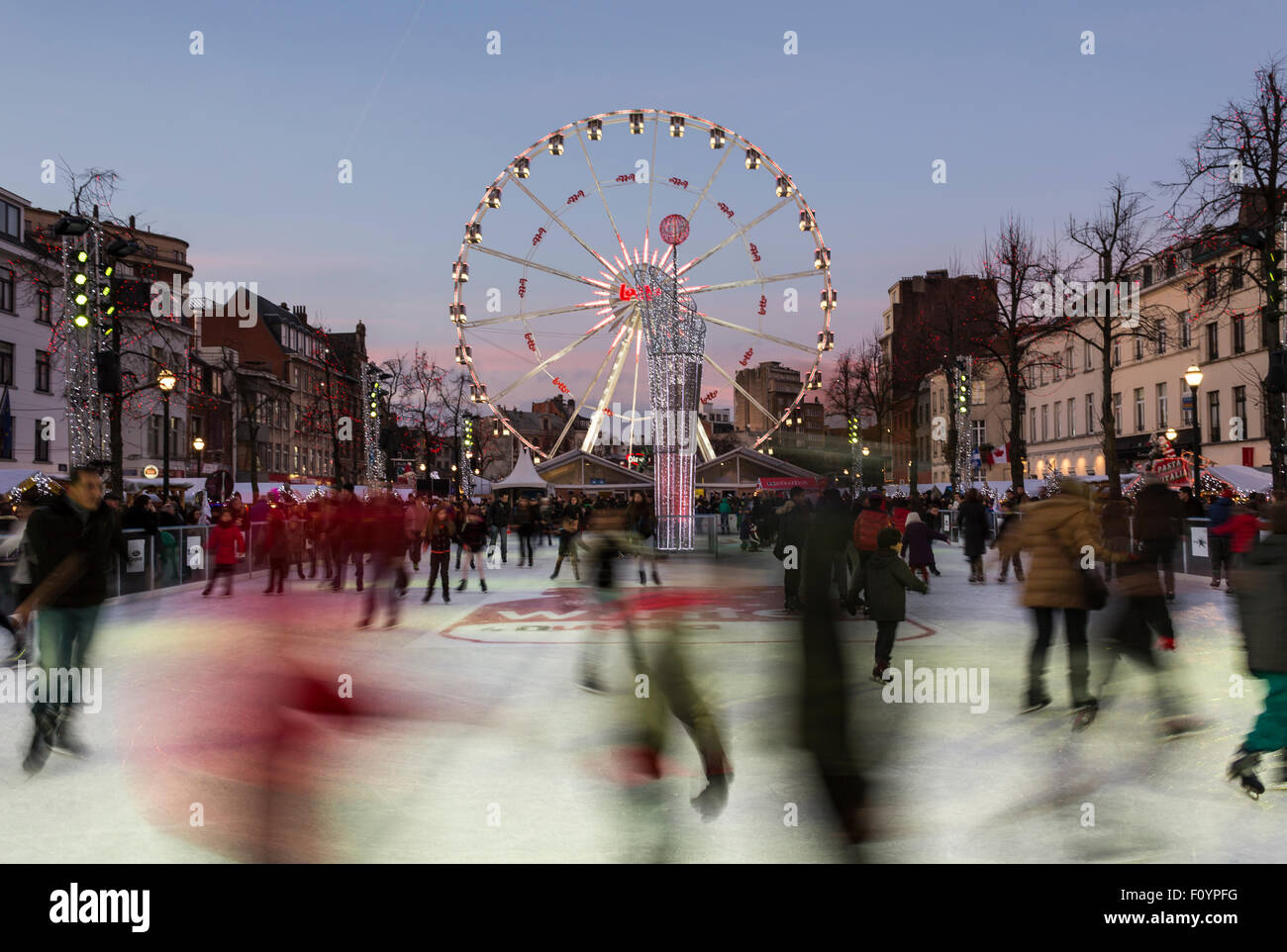 Brussels belgium winter hi-res stock photography and images - Alamy