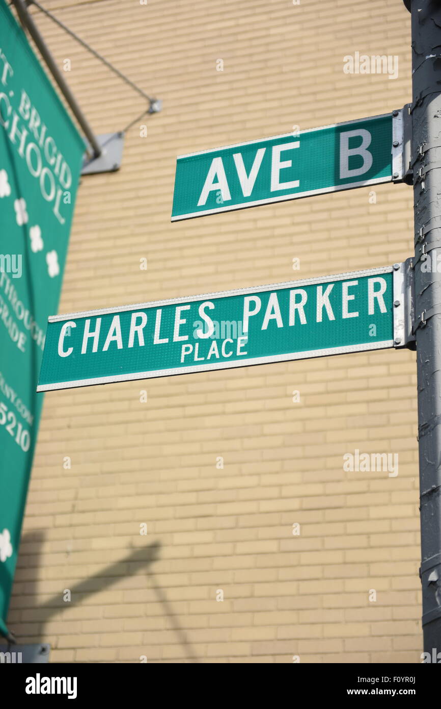 New York City, United States. 23rd Aug, 2015. Block of Avenue B in ...