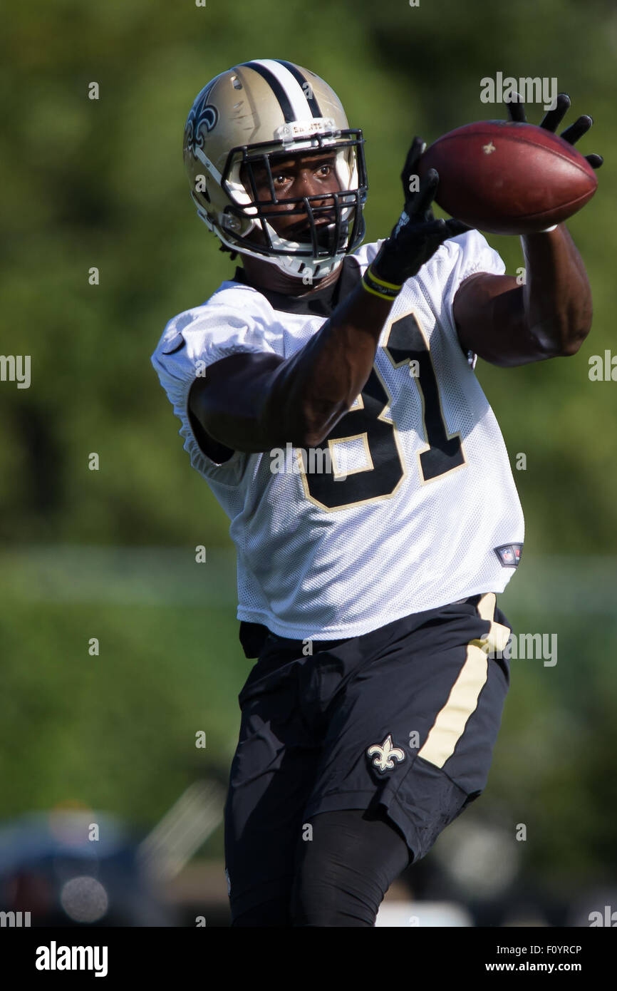 August 23, 2015 - New Orleans Saints tight end Orson Charles (81 ...