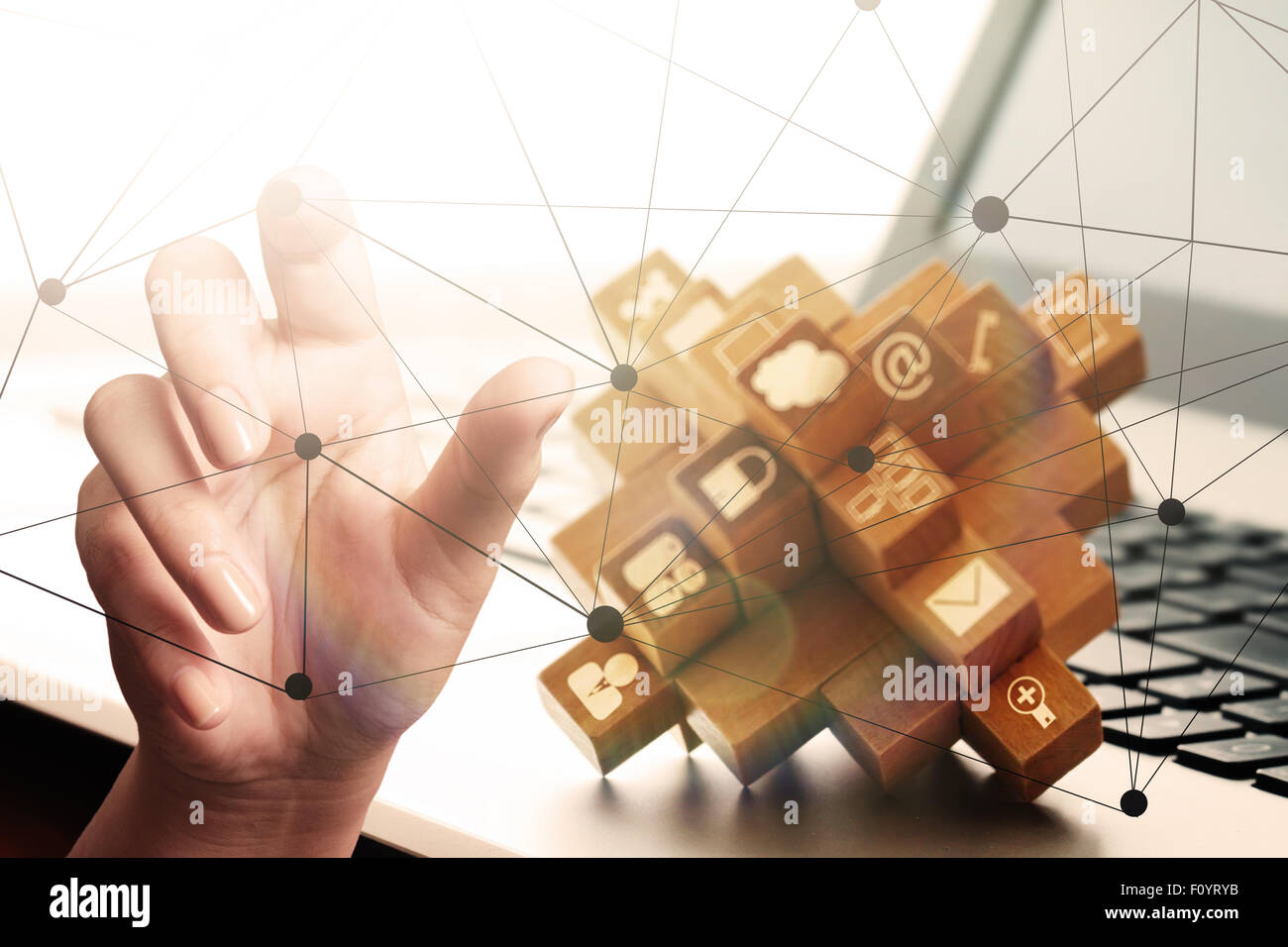 Flow network hi-res stock photography and images - Alamy