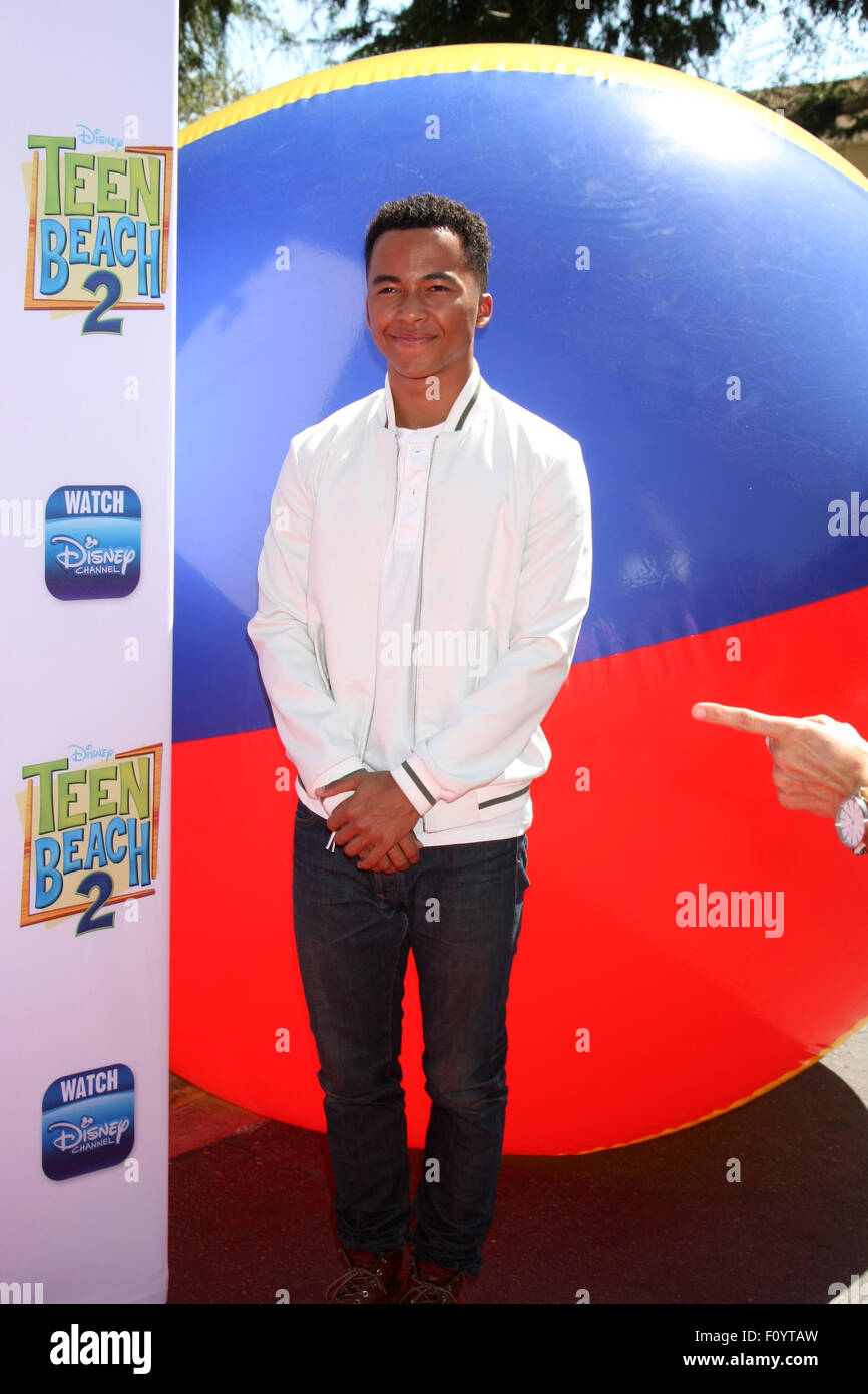 Teen Beach 2 Movie Premiere Screening Featuring: Raymond Cham, Jr Where ...