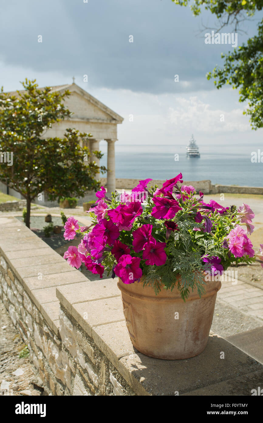 Corfu landscapes hi-res stock photography and images - Alamy