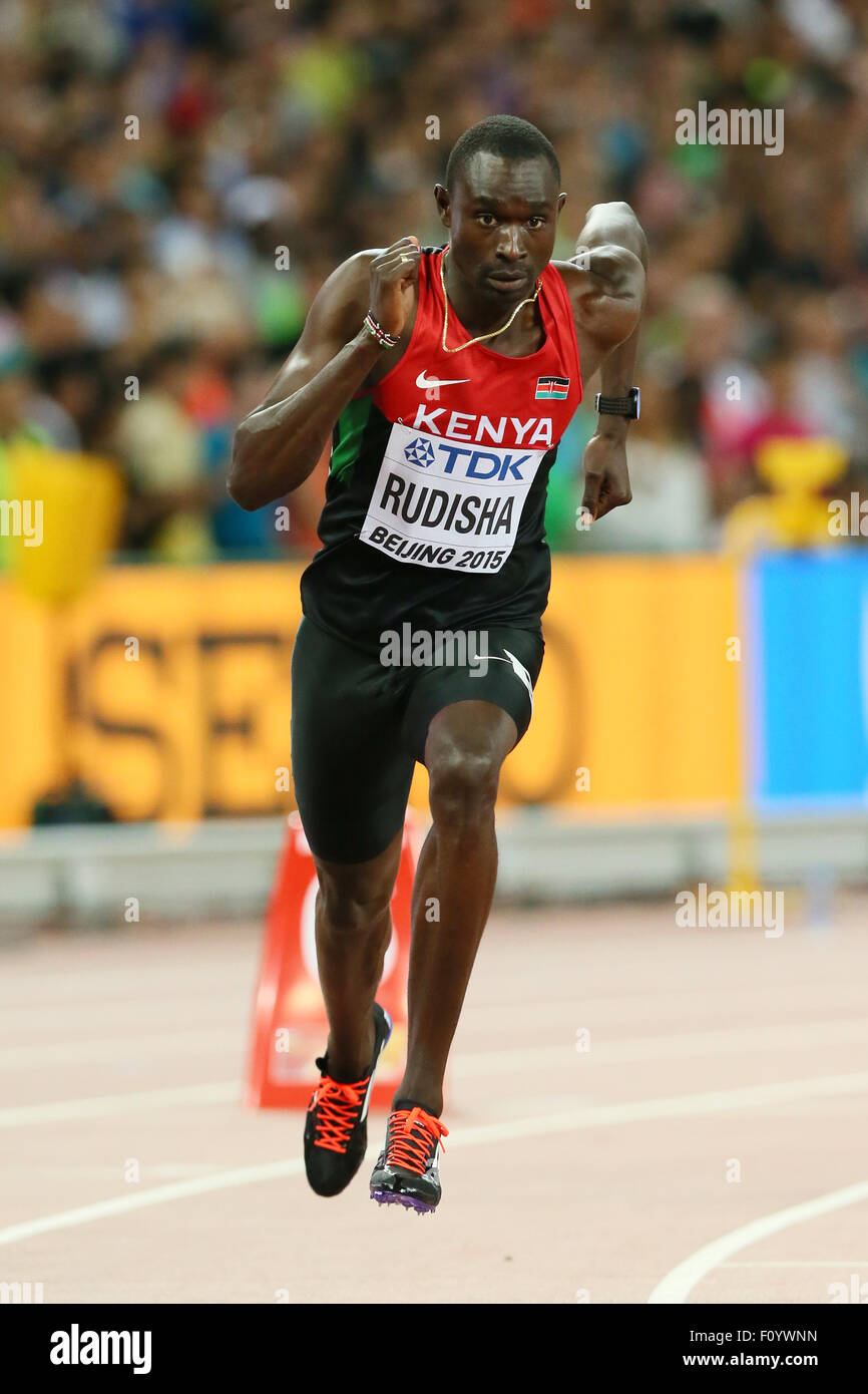 Beijing, China. 23rd Aug, 2015. David Lekuta Rudisha (KEN) Athletics ...