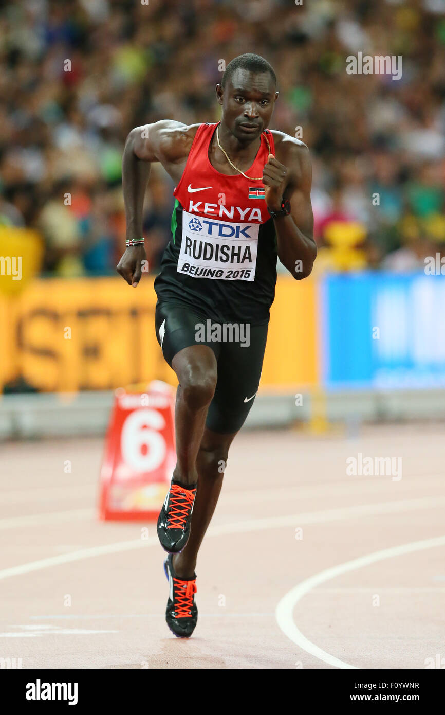 Beijing, China. 23rd Aug, 2015. David Lekuta Rudisha (KEN) Athletics ...